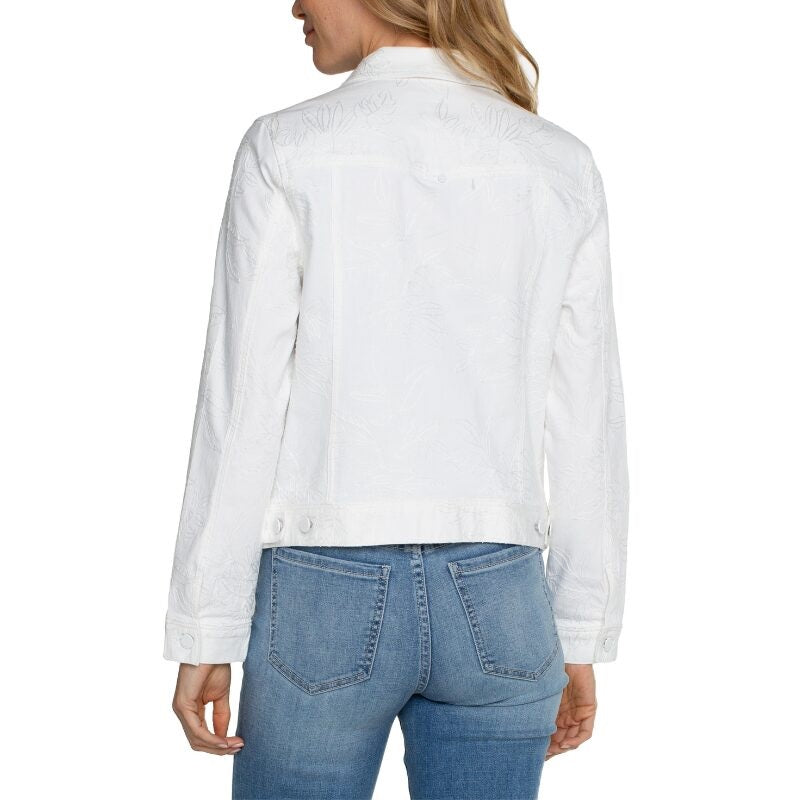 Liverpool - White Embroidered Jacket – KricketsClothingCo