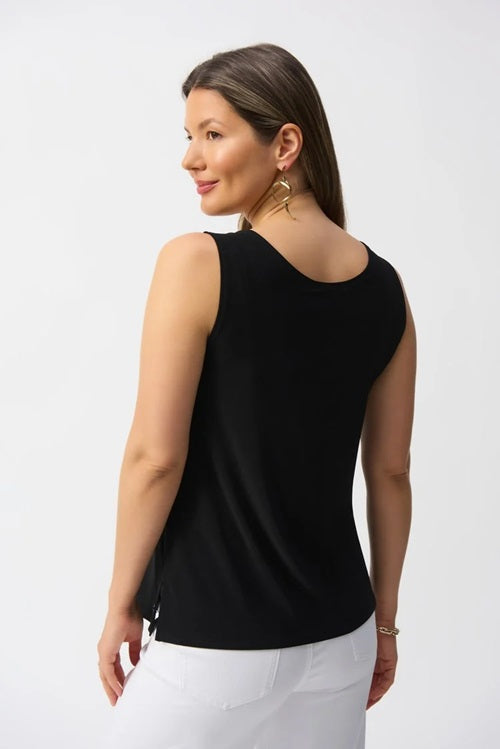 Joseph Ribkoff - Black Tank – KricketsClothingCo