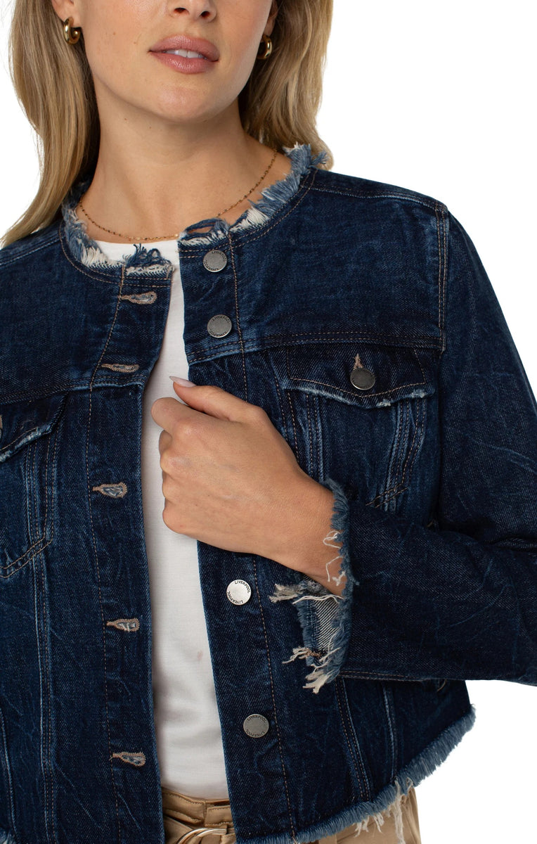 Liverpool - Davidson Denim Jacket – KricketsClothingCo